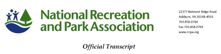 NRPA Transcript